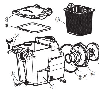 Hayward Super Lock till pumphus - Spaparts Nordic AB